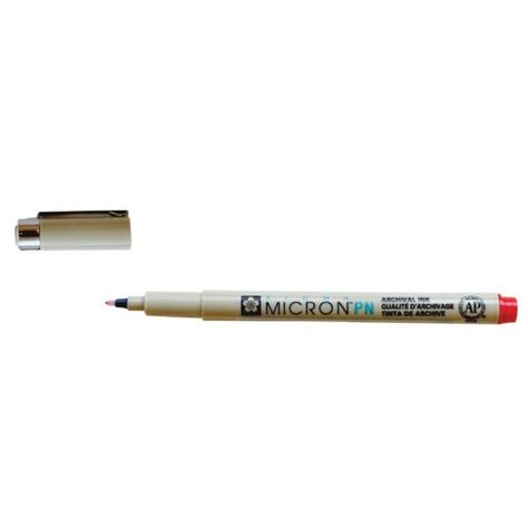 Pigma Micron Pen Red Palette Art Supplies
