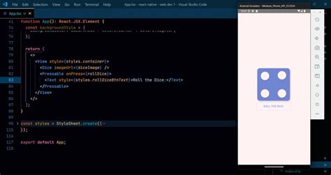 Faraz Mobeen On Linkedin Simple Dice Roll Mobile App Built In React Native With Haptic Feedback