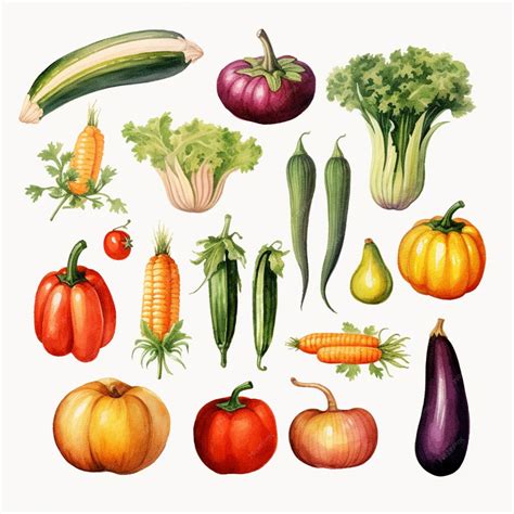 Premium Photo There Are Many Different Types Of Vegetables And Fruits