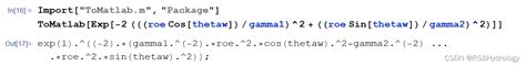 如何将nb公式转换成matlab公式mathematica转换成matlab Csdn博客