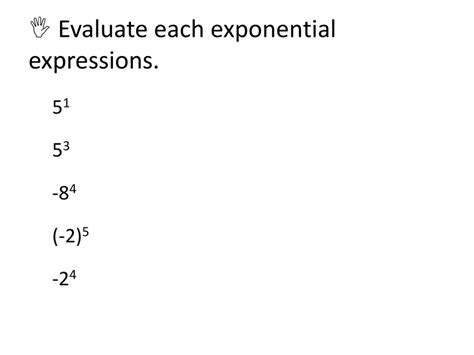 7 5 Properties Of Exponents And Scientific Notation Ppt Download