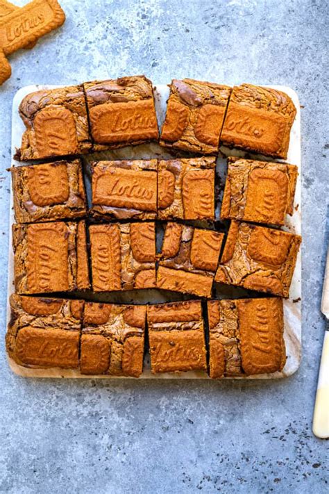 Best Lotus Biscoff Brownies Supergolden Bakes