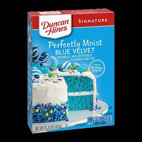 Cake Mix Duncan Hines Cake Mix Blue Velvet Cakes Velvet Cake