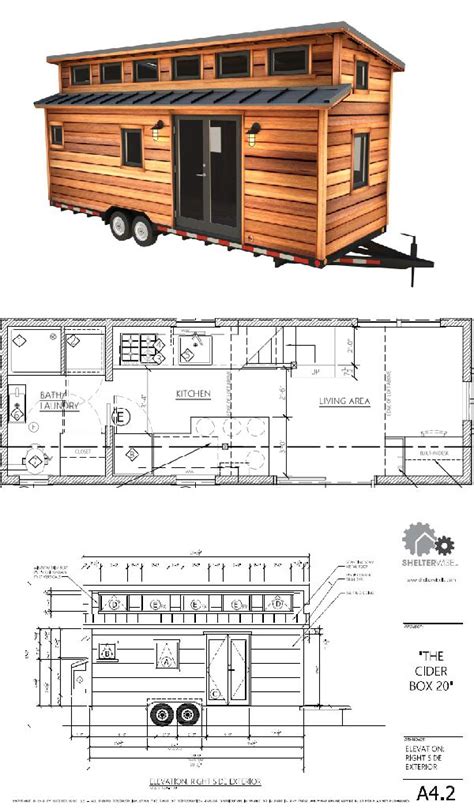Tiny House On Wheels Floor Plans House Plans