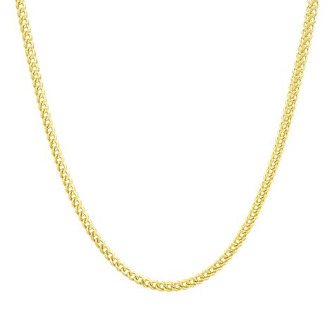 9ct Yellow Gold Franco Chain 20 25mm Britannia Jewellery