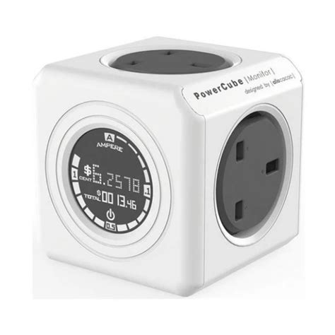 Allocacoc Powercube Original Monitor 多功能電量顯示插座 922 505 香港行貨