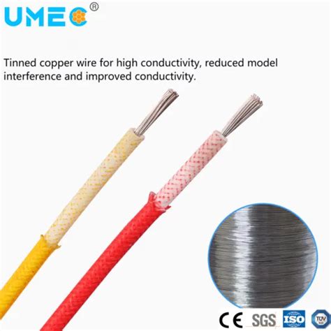 Fireproof 300 600v Electrical Wire High Temperature Wire Flame