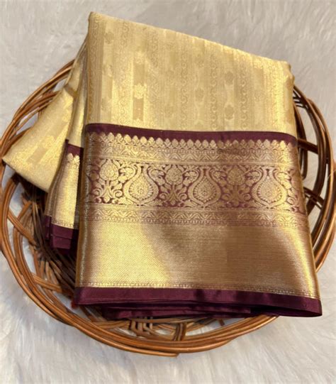 Pure Banarasi Soft Tissue Silk Saree Divisha Collections