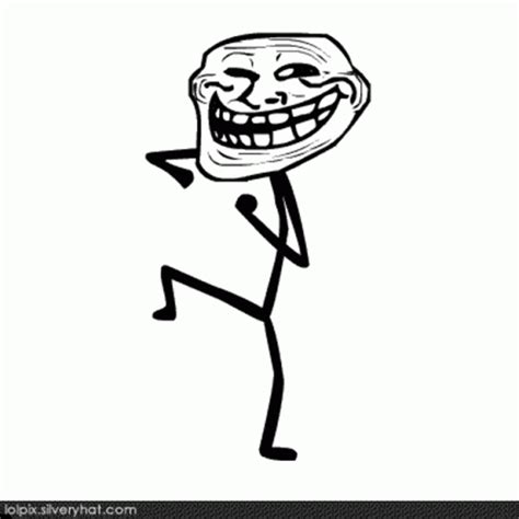 Troll Face Dance  Troll Face Dance Smile Discover And Share S