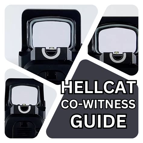 How Each Holosun Optic Co Witness On The Springfield Hellcat Freedom