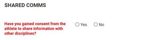 1 Shared Comms Selective Sharing Australian Institute Of Sport