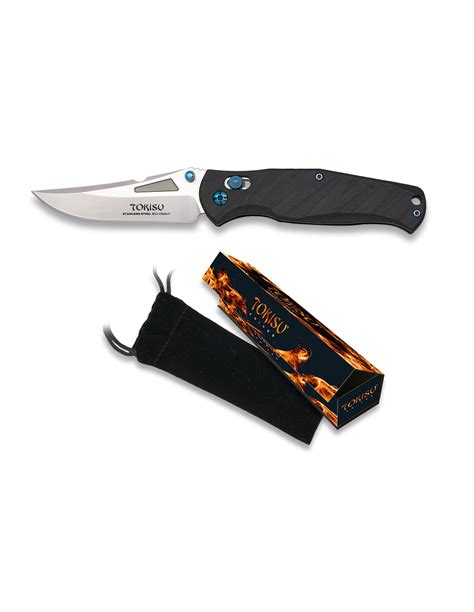 Cnc Satin Steel Blade Knife And G10 Handle Ergonomic Tokisu ⚔️