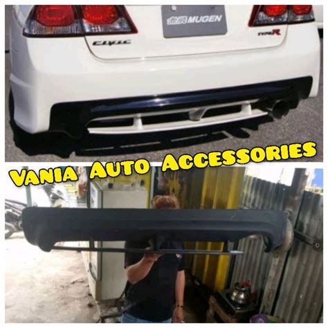 Jual Diffuser Belakang Civic Fd Type R Difuser Mugen Rr Civic Fd 2006 2007 2008 2009 2010 2011