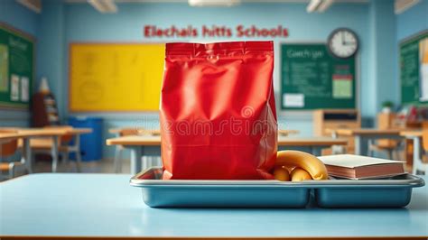Elementary School Snack Bag Mockup Lunchbox Design Inspiration For