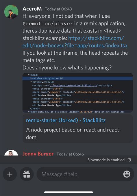 embedding player in remix app duplicates head tag · issue 1241