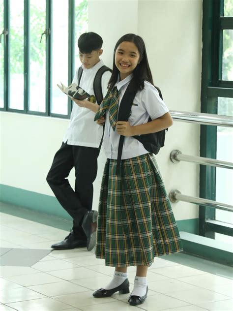 La Salle Green Hills Unveils New Female Uniforms La Salle Green Hills