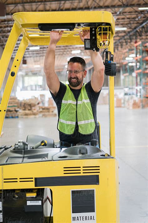 Warehouse Worker Portrait By Stocksy Contributor Walter And Deb