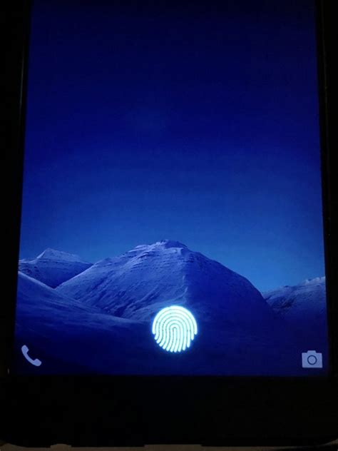 The First Synaptics Developed Under Display Fingerprint Scanner Phone
