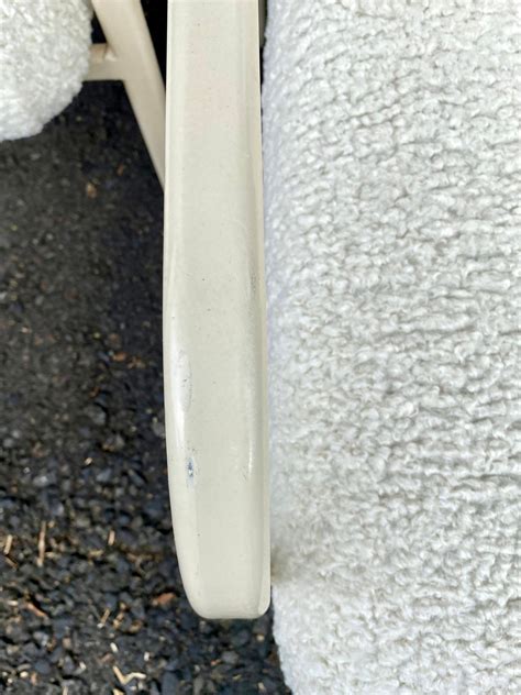 Milo Baughman Thayer Coggin Cantilever Dining Lounge Chairs Barbara Barry Boucle For Sale At 1stdibs