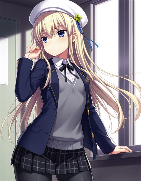 Kusunoki Matsuri Tenioha 楠木末梨 てにおはっ！ ～女の子だってホントはえっちだよ？～｜ai Art Model Pixai