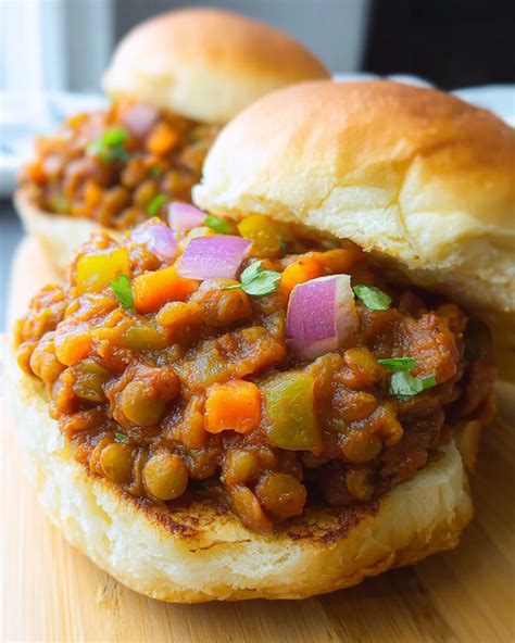 Instant Pot Lentil Sloppy Joes