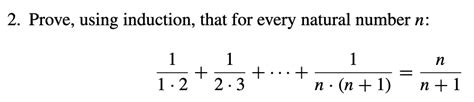 Solved 2 Prove Using Induction That For Every Natural Chegg