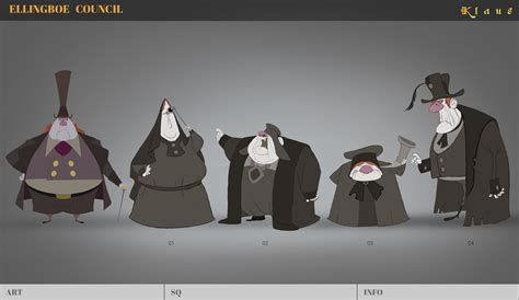 Klaus 2019 Part 3 Model Sheets Turnarounds Character References