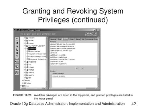 Ppt Oracle 10g Database Administrator Implementation And Administration Powerpoint