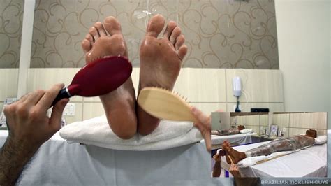 Brazilian Guy Mummified And Tickled