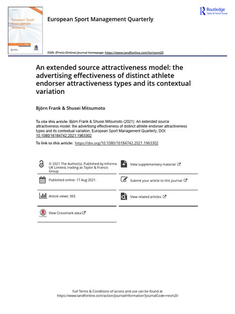 An Extended Source Attractiveness Model The Advertising Effectiveness