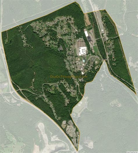 Map Of Fieldale Cdp Thong Thai Real