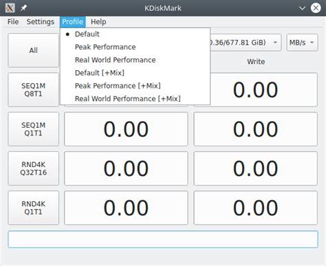 KDiskMark Disk Benchmark Tool LinuxMaster Club