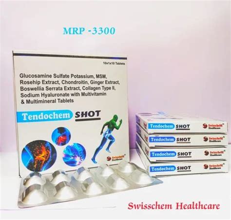 Tendochem Shot Glucosamine Sulphate Potassium At ₹ 3300box In Panchkula
