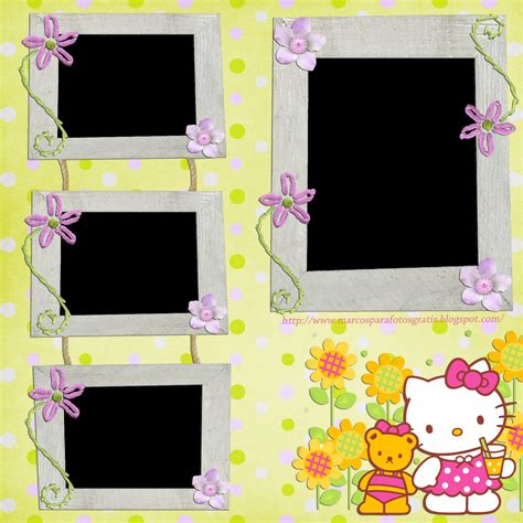 Marcos Para Fotos De Hello Kitty 18 Fotos E Imágenes Gratis Imagui