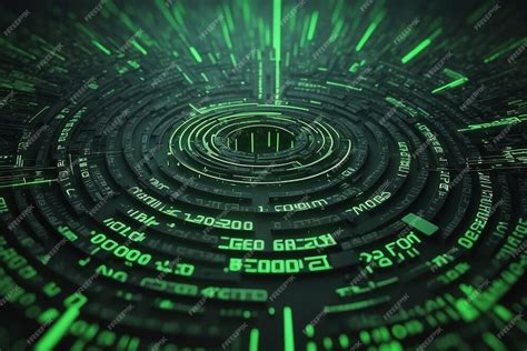 Premium Photo Binary Code 3d Objects Texture