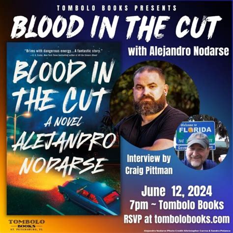 Blood In The Cut An Evening With Alejandro Nodarse