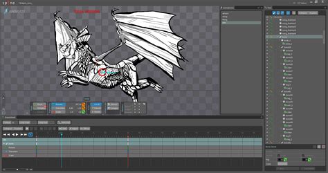 Spine D Animations Creating Game Data Castle Game Engine