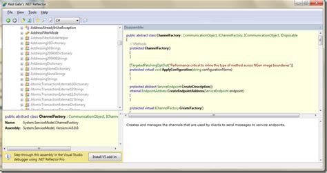 Net Framework Libraries Only Show Structure But No Code In Reflector