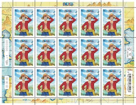 La Poste France Launches Exclusive One Piece Stamp Collection