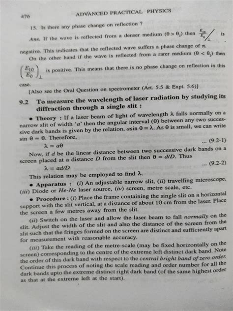 Laser Wavelength Practical Download Free Pdf Laser Diffraction