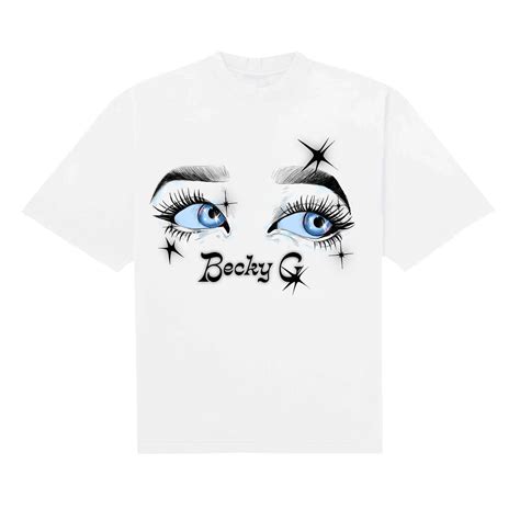 Becky G Eyes Tee In White