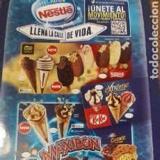 Nestle Carta De Helados Llena La Calle De V Buy Other Collectible