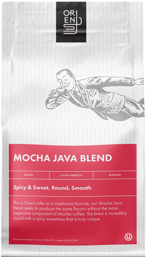 Mocha Java Blend Orens Coffee Nyc