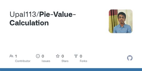 Github Upal113pie Value Calculation