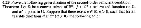 Solved Prove The Following Generalization Of The Chegg