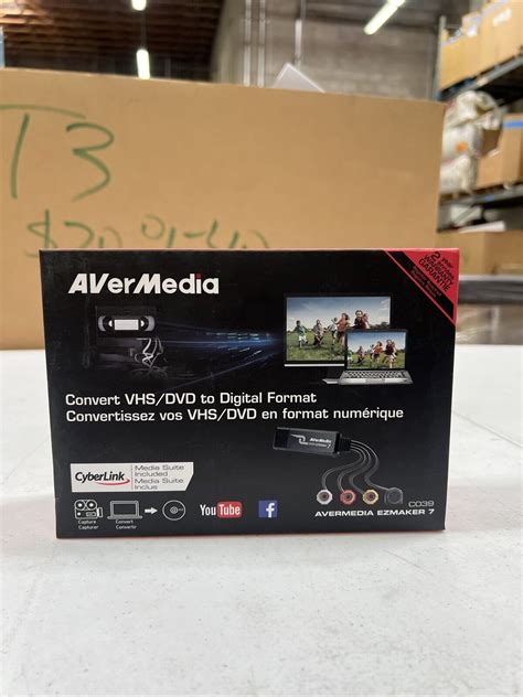 AVerMedia EZMaker 7, USB Video Capture Card , Analog to Digital ...