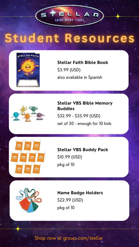 Free Stellar Vbs Leader Guide Sampler Artofit