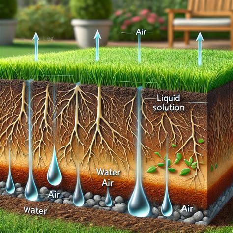 Liquid Aeration Deeper Soil Penetration