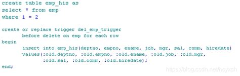 pl sql之触发器 plsql工具怎么查看触发器内容 csdn博客