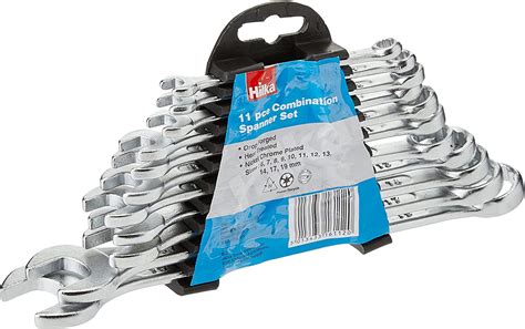 Hilka 17161102 Combination Spanner Set In Display Box 11 Piece Buy Online At Best Price In